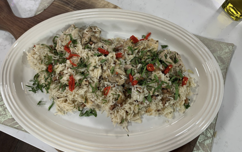 Lip Smackin' Chicken & Rice | Recipes - Roger Mooking